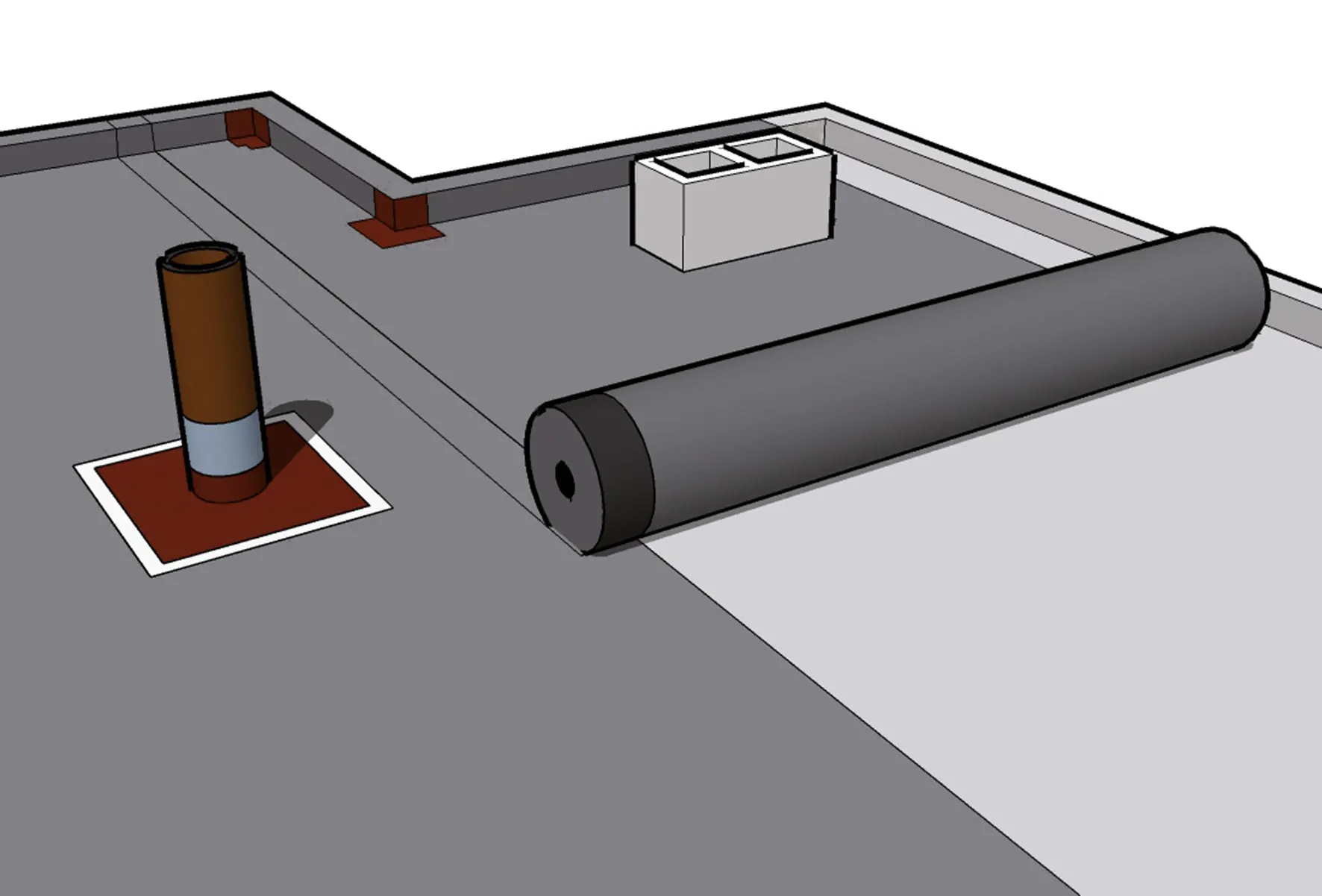 Layeroof - Radonsperre